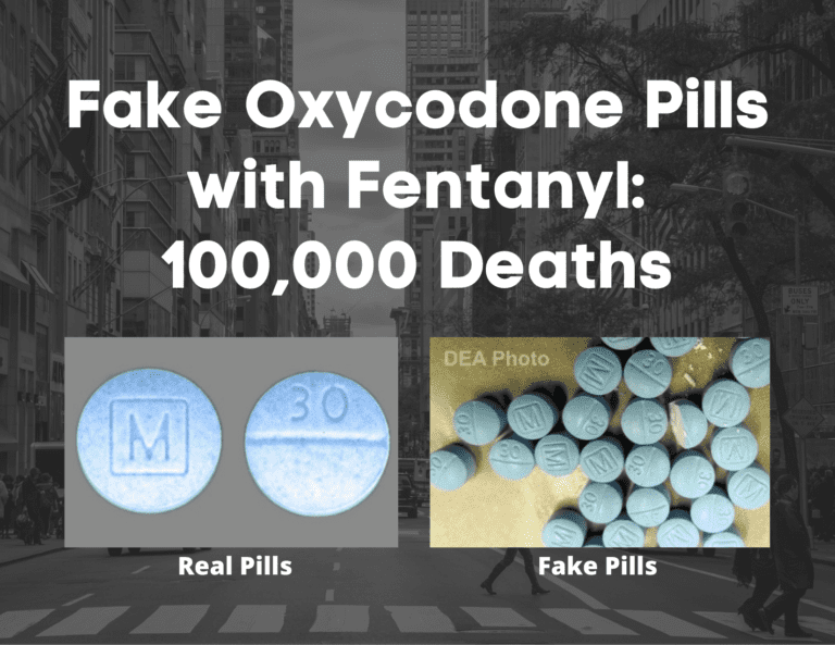 Fake Oxycodone Fentanyl Pills Responsible for over 100,000 Deaths ...